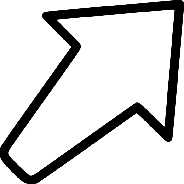 Flechas blancas en PNG sobre fondo transparente