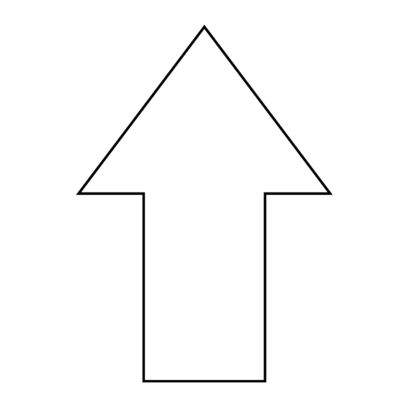 White Arrows in PNG on a Transparent Background. 100 Free Cliparts