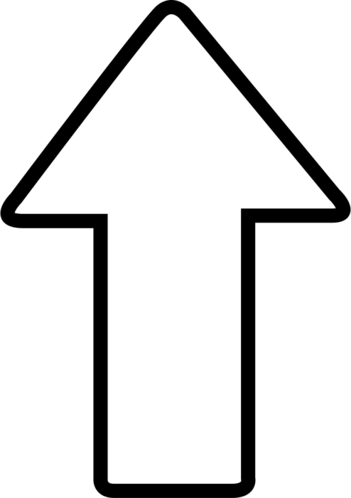 Flèches blanches en PNG sur fond transparent. 100 clipart gratuit