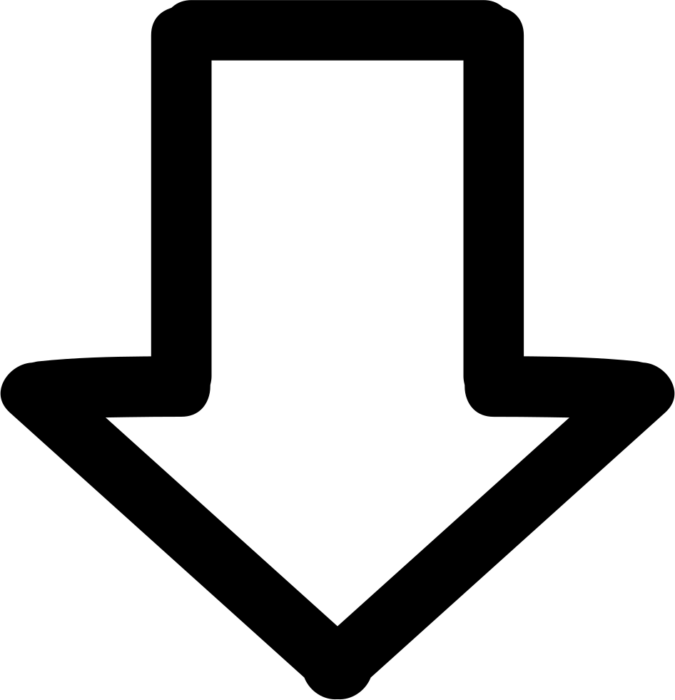 White Arrows in PNG on a Transparent Background. 100 Free Cliparts