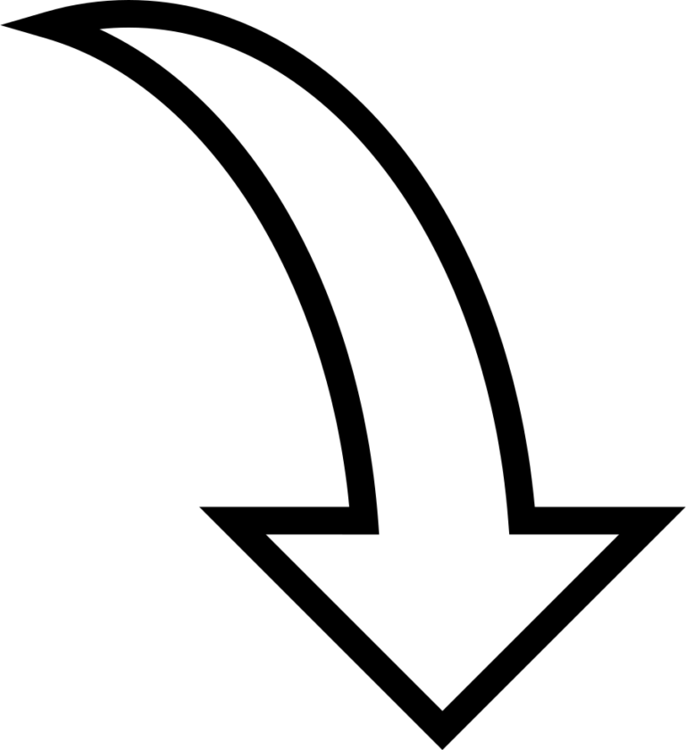Bílé šipky v PNG na průhledném pozadí. 100 klipartů zdarma