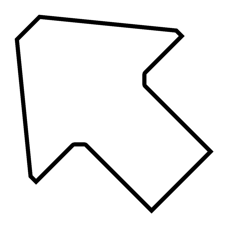 Flechas blancas en PNG sobre fondo transparente