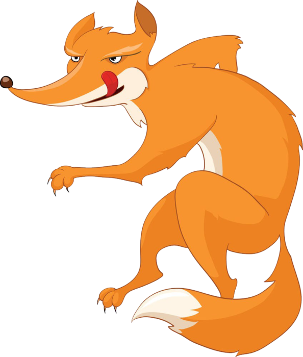 Bilder von Füchsen auf transparentem Hintergrund. 100 kostenlosen PNG