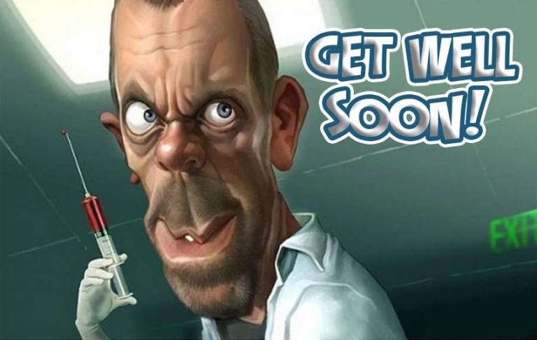Pics to Say Get Well Soon! 50 Funny Cards for Free