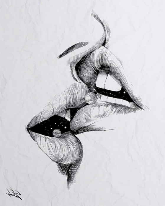 The Best Drawings of Love. 150 Romantic Pics of All Expressions of Love