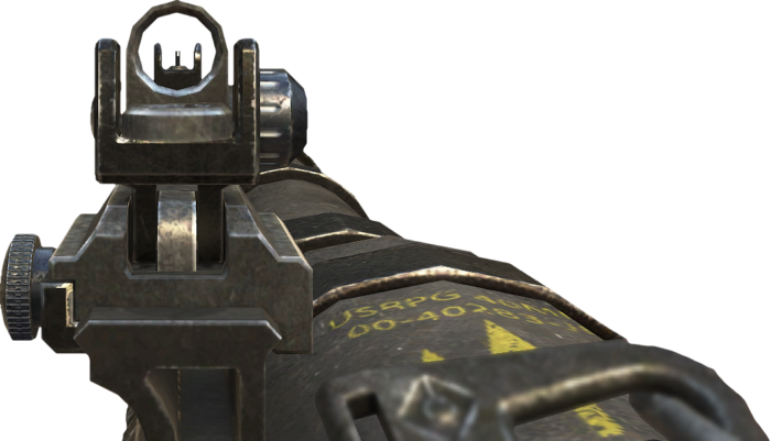 Call of Duty Weapons in PNG on Transparent Background