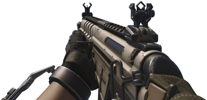 Call of Duty Weapons in PNG on Transparent Background