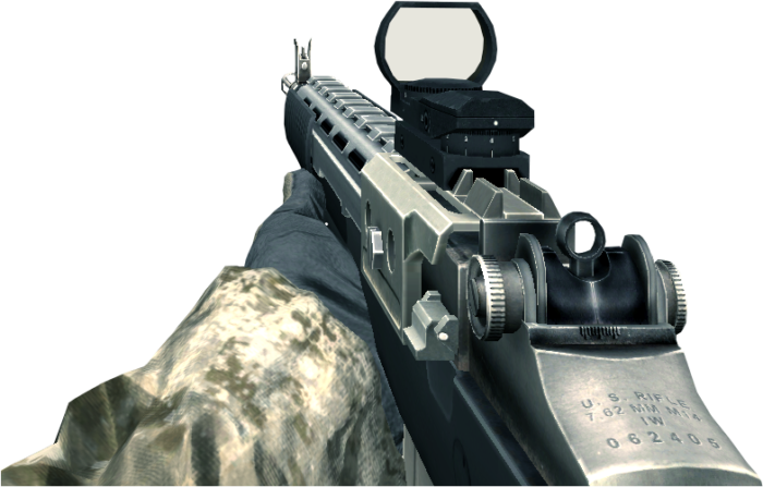 Call of Duty Weapons in PNG on Transparent Background
