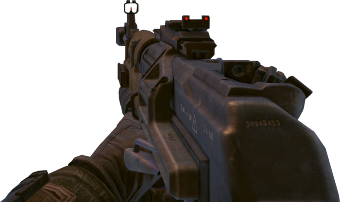Call of Duty Weapons in PNG on Transparent Background