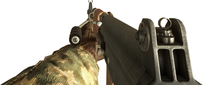 Call of Duty Weapons in PNG on Transparent Background