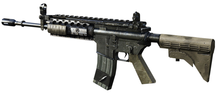 Call of Duty Weapons in PNG on Transparent Background