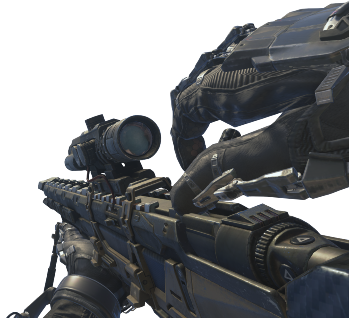 Call of Duty Weapons in PNG on Transparent Background