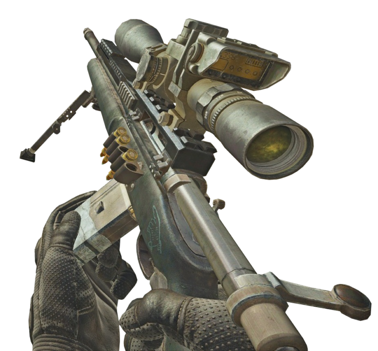 Call of Duty Weapons in PNG on Transparent Background