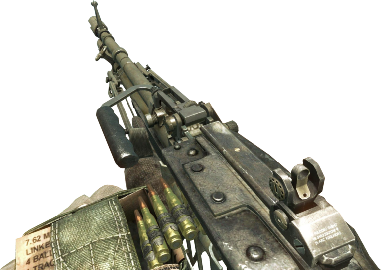 Call of Duty Weapons in PNG on Transparent Background