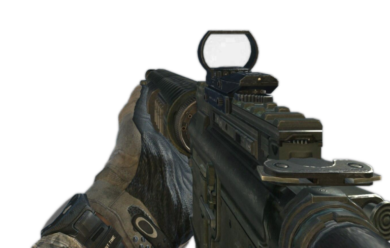 Call of Duty Weapons in PNG on Transparent Background