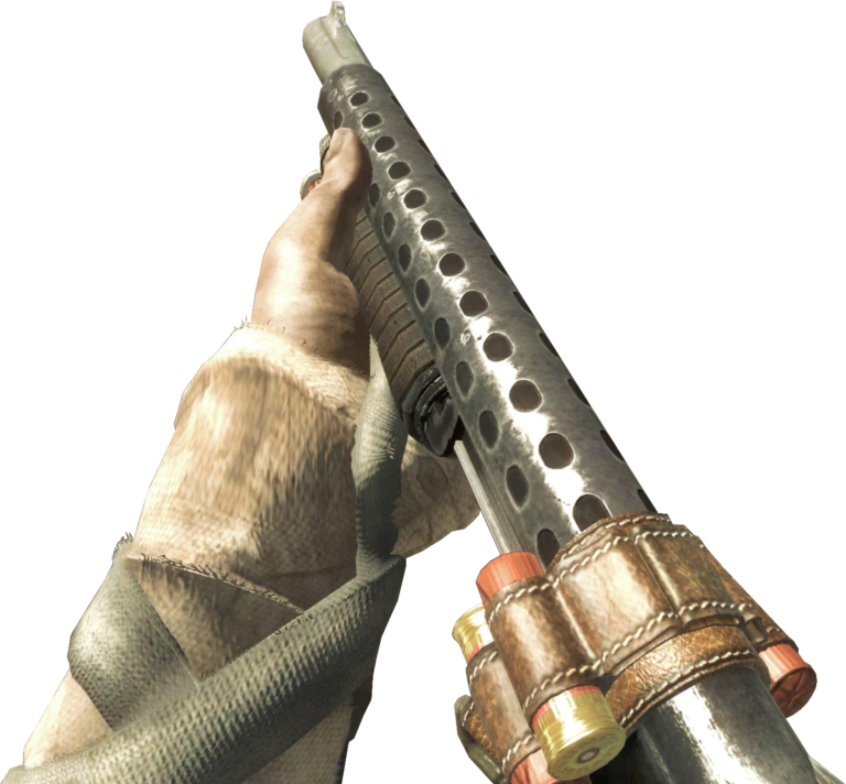 Call of Duty Weapons in PNG on Transparent Background