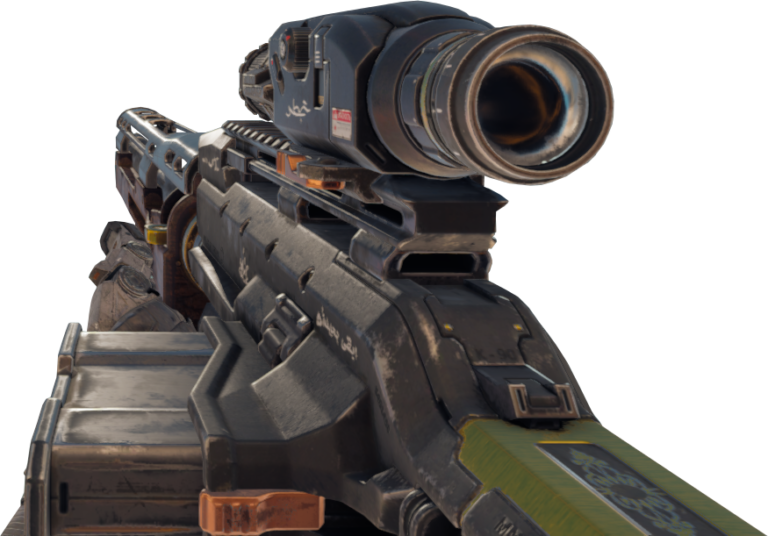 Armas de Call of Duty en PNG sobre fondo transparente