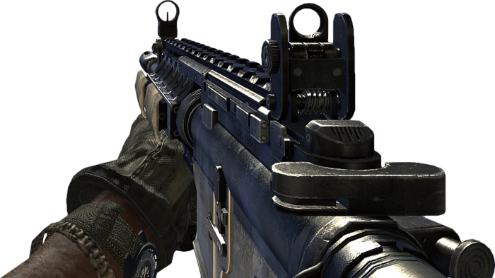 Call of Duty Weapons in PNG on Transparent Background