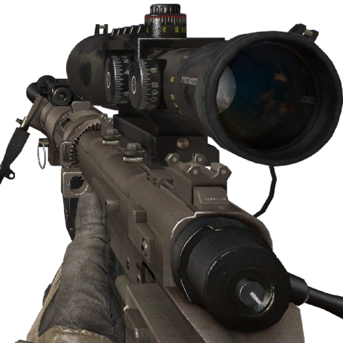 Call of Duty Weapons in PNG on Transparent Background