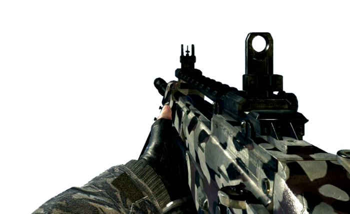 Call of Duty Weapons in PNG on Transparent Background