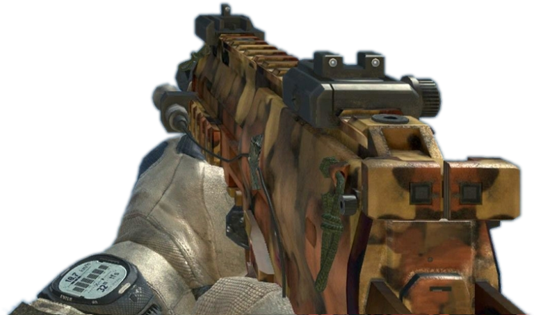 Call of Duty Weapons in PNG on Transparent Background