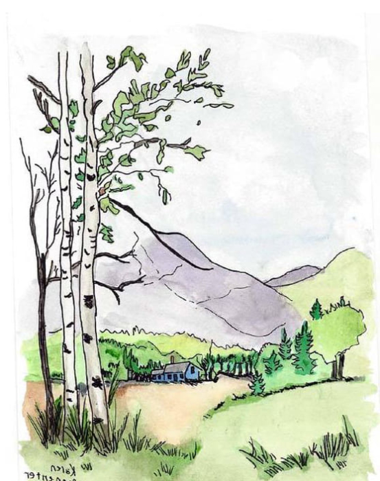 Drawings of Nature For Sketching - 100 Beautiful Pictures of Landscapes