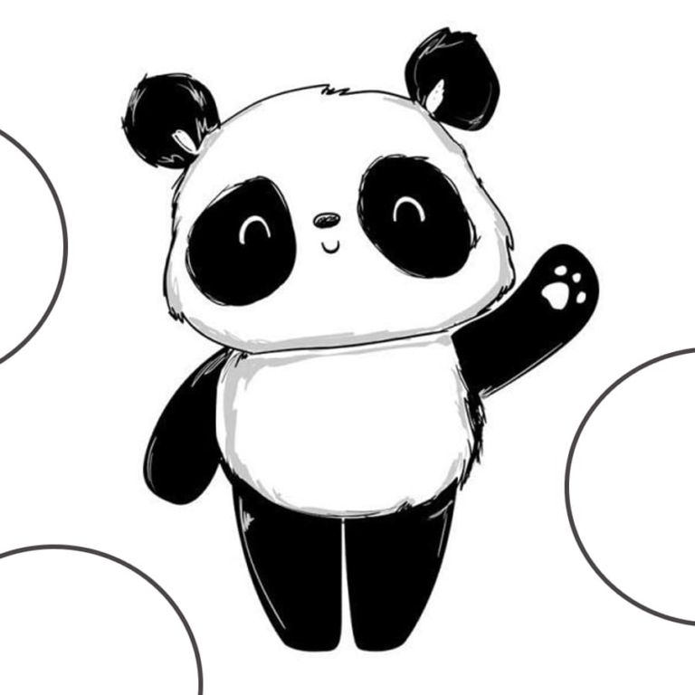 Immagini di panda per disegnare - 100 disegni per schizzi