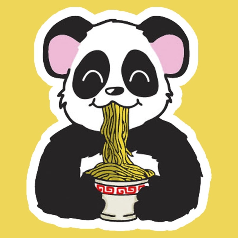 Obrazki pandy do rysowania - 100 rysunków do szkiców