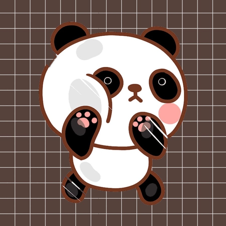 Obrazki pandy do rysowania - 100 rysunków do szkiców