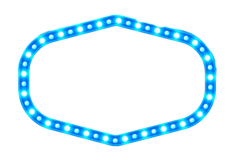 Cadres néon PNG sur fond transparent - 100 images gratuites