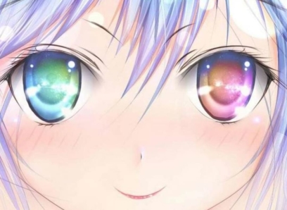 Anime oči pro kreslení - 100 obrázků a kreseb zdarma