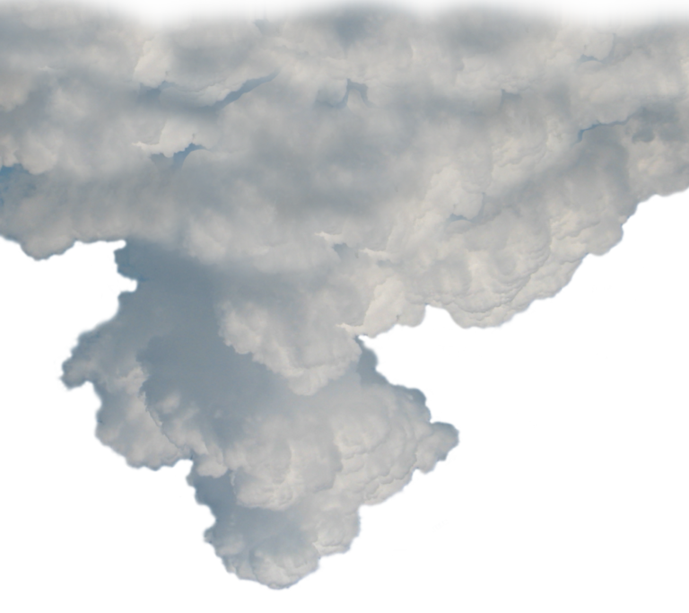 Nubes en PNG sobre fondo transparente - 100 imágenes gratis