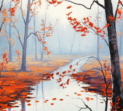 Imágenes y dibujos de otoño - 150 ideas para dibujar