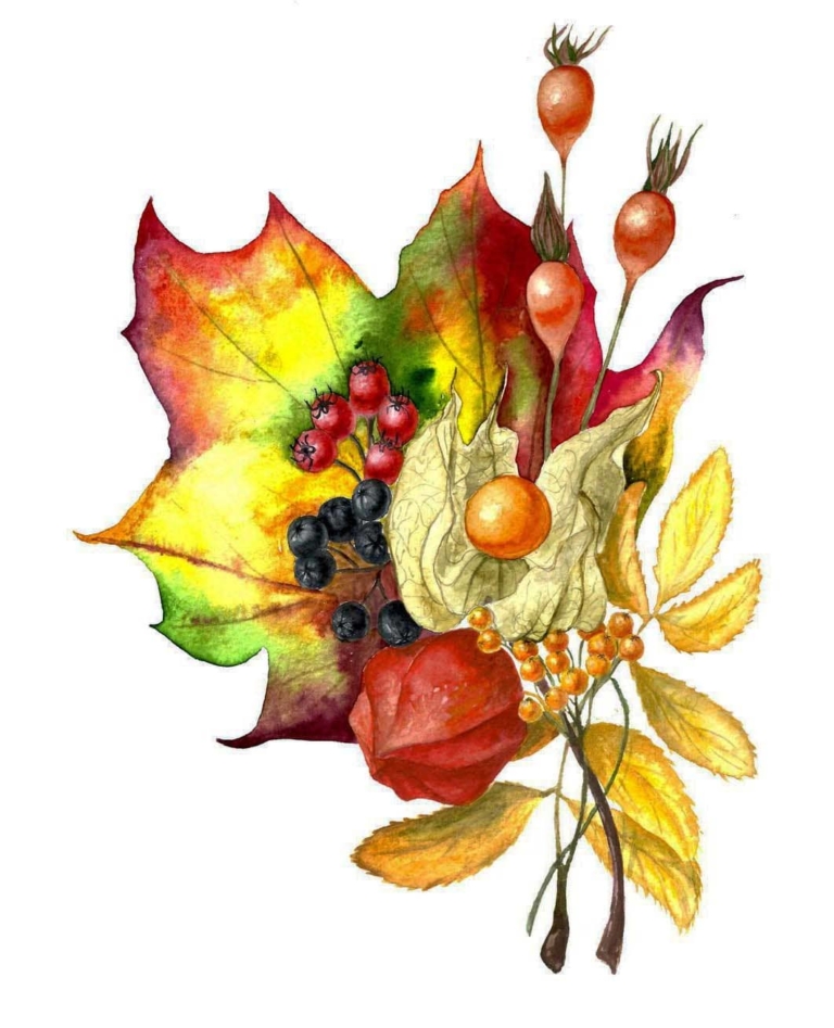 Imágenes y dibujos de otoño - 150 ideas para dibujar