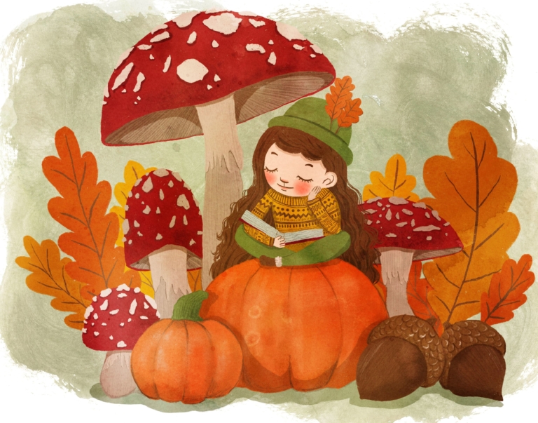 Pictures and Drawings of Autumn For Sketching - 150 Ideas For Drawing