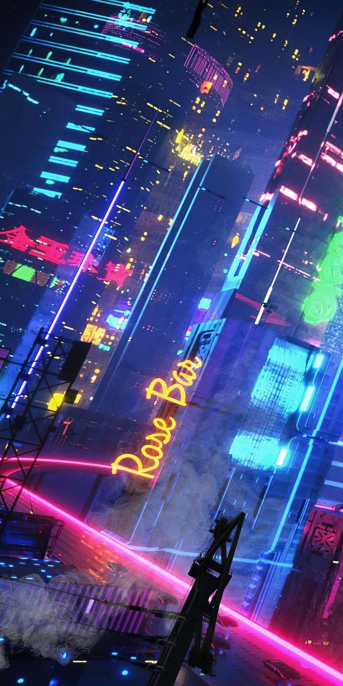 Neon Phone Wallpapers - 120 Backgrounds For Your Smartphone