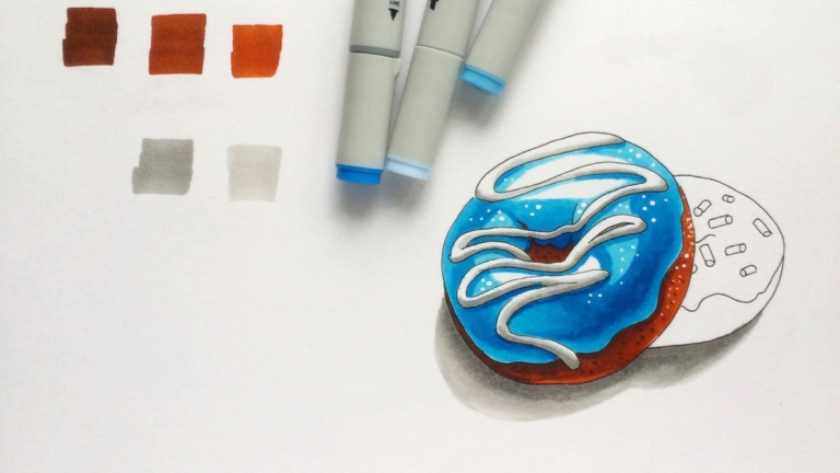 Drawings With Felt-Tip Pens For Sketching - 100 Pictures For Drawing