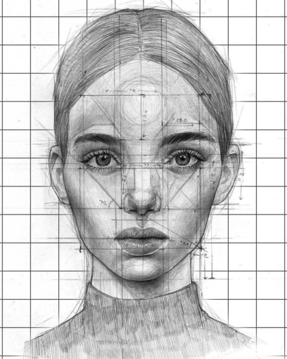 Drawings of Human Faces For Sketching