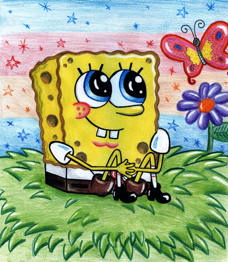 Spongebob kresby a obrázky pro skicování