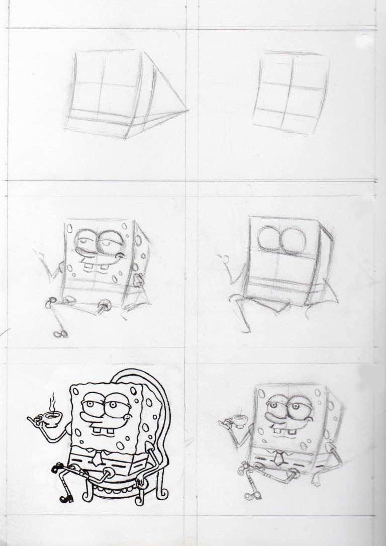 Spongebob Drawings And Pictures For Sketching