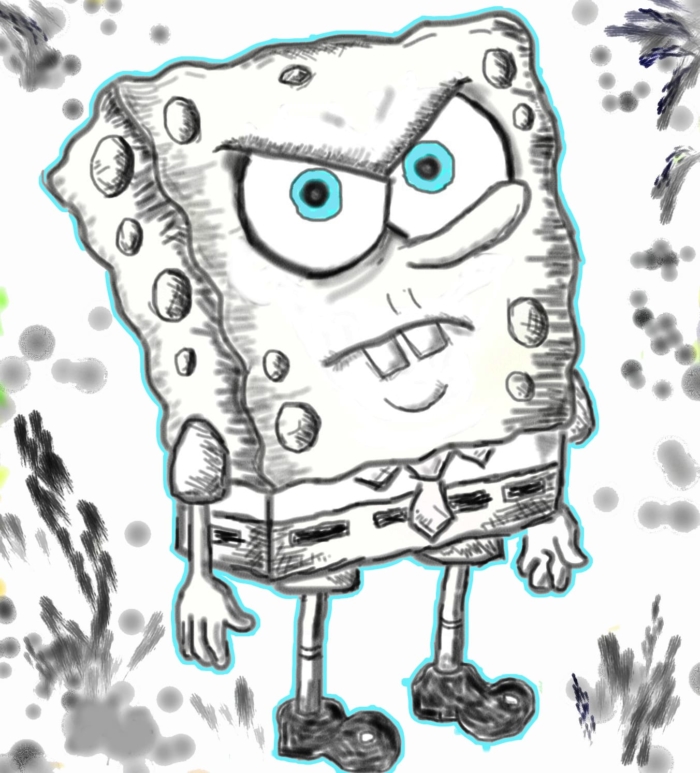 Spongebob kresby a obrázky pro skicování