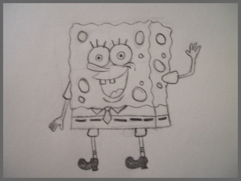 Spongebob kresby a obrázky pro skicování
