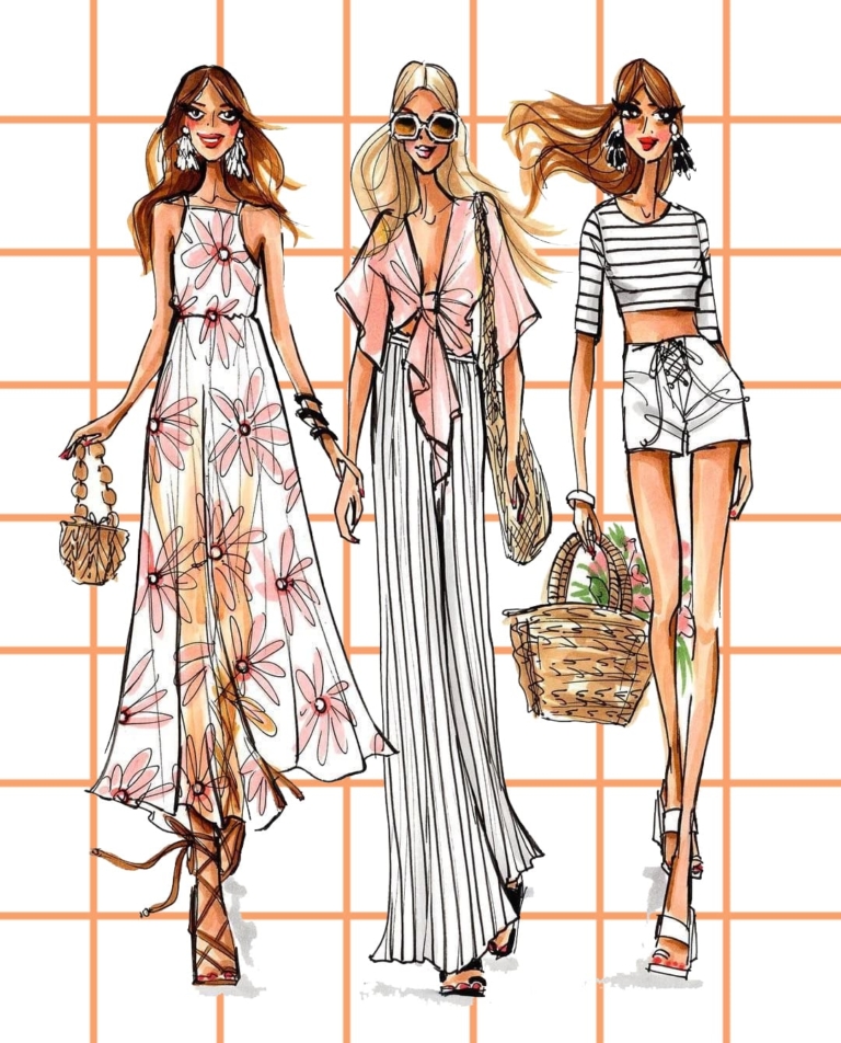 Drawings of Clothes For Sketching