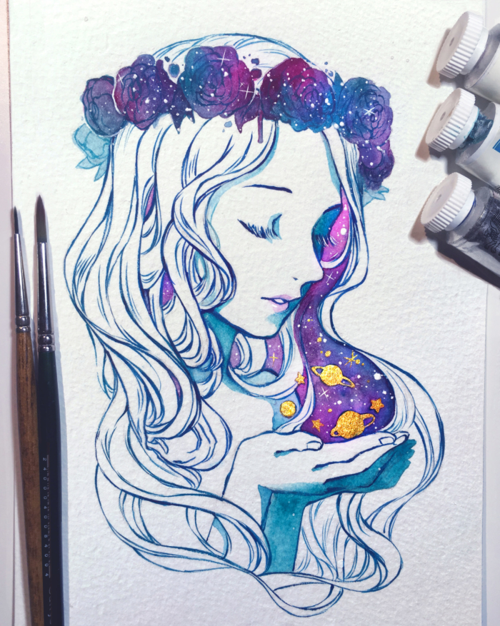 Kolorowe rysunki do szkicowania