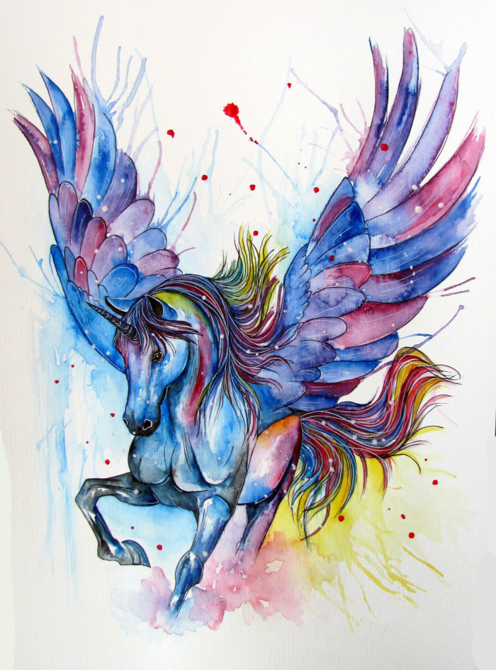 Disegni colorati per schizzi