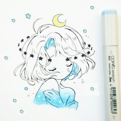 Drawings With Markers For Sketching