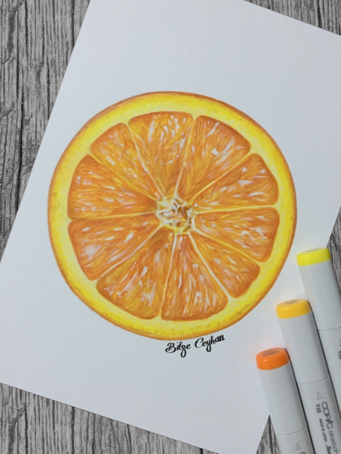 Drawings With Markers For Sketching