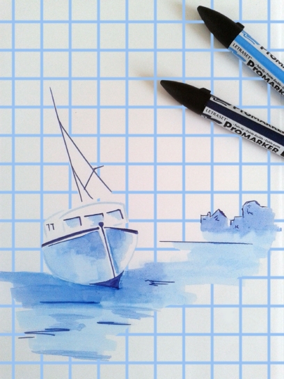 Drawings With Markers For Sketching