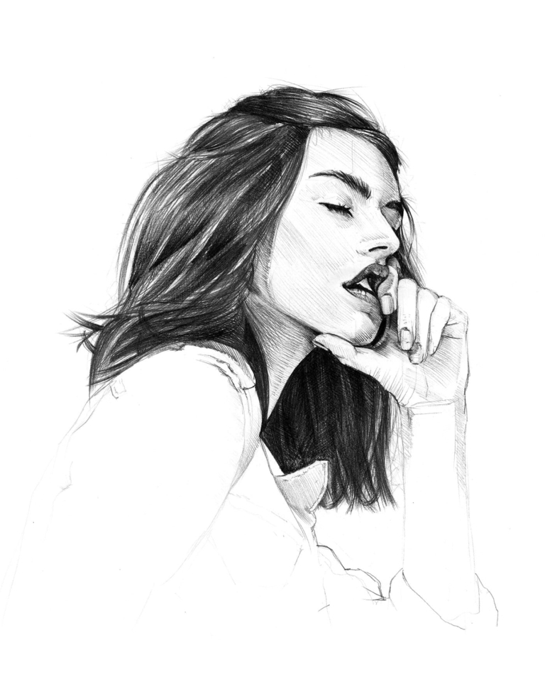 Ritratti Disegnati A Matita 100 Disegni Gratuitamente
