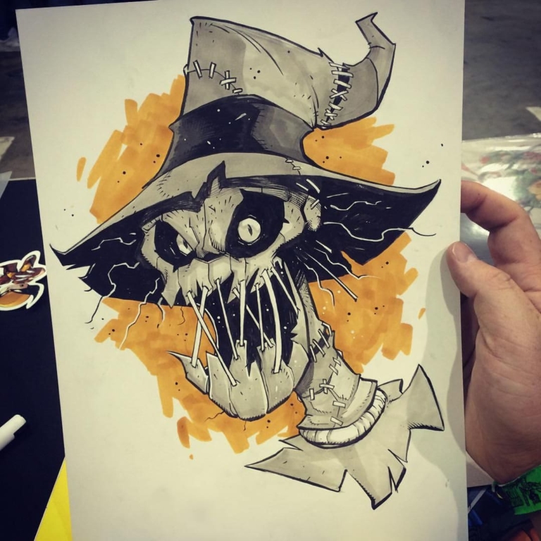 Spooky Drawings And Pictures For Sketching